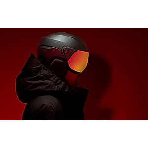 Giro Orbit Spherical MIPS Ski Helmet - Snowboard Helmet with Integrated Shield For Men & Women - Matte Black - Size L (59-62.5cm)