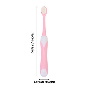 Healifty 3pcs Nursing Brush Girls Tool Bulk Color Boys Mixed Lovely for Bristles Adorable Bristle Teens Toothbrush Toothbrushes Cleaning Teeth Care Soft