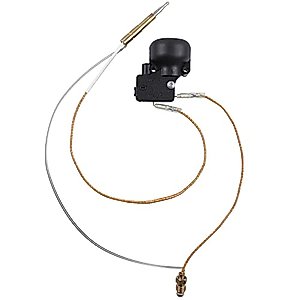 Propane Gas Patio Heater Repair Replacement Parts Thermocouple, Thermocouple & Dump Switch for Outdoor Patio Gas Heater, Propan Tower Gas Heater, Fire Sense Patio Heater, Standard Dome-Style Heater