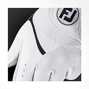 FootJoy TropiCool Gloves, White, Medium/Large