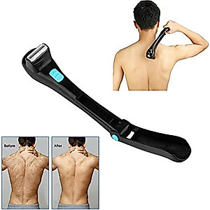 SLEE Electric Men's Back Hair Shaver Remover Body Trimmer Razor Self Groomer Shave
