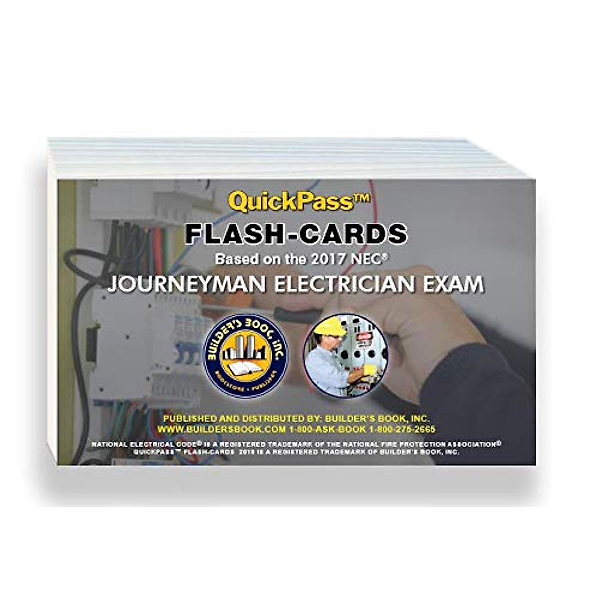 Journeyman Electrician Exam 2017 NEC QuickPass Flash Cards