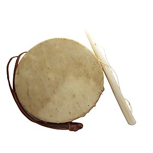 GCenterprise, hand drum 6 IN, shaman drum, frame drum, world drum, native american drums, small handmade drum YAQUI