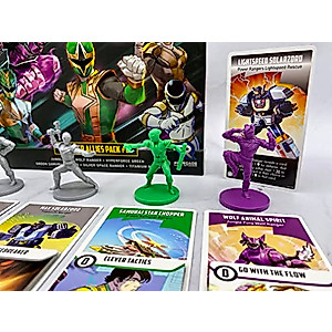 Renegade Game Studios Power Rangers: Heroes of The Grid Ranger Allies Pack #2, Ages 14+, 2-5 Players, 45-60 Minutes.