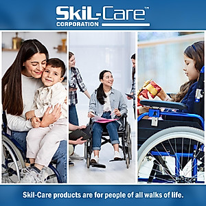 Skil-Care Adjustable Heel-Float - Heel Spur Relief, Heel Support for Injured Tendon, Plantar Flexion, Achilles Tendonitis, Heel Pain - Medium (4" Wide)