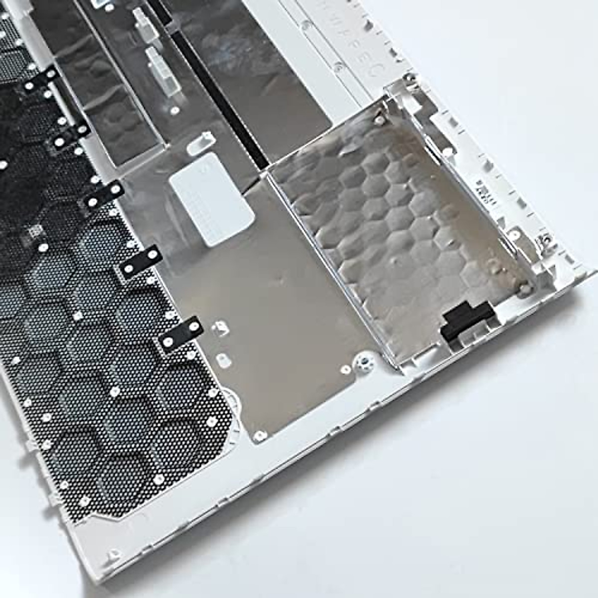 NODRLIN New 09T8WH Bottom Cover Lower Case for Dell Alienware Area-51M 51M R2(White)