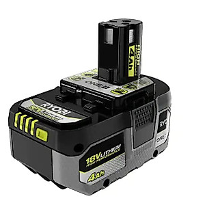 RYOBI ONE+ 18V Lithium-Ion HIGH Performance Starter Kit with 2.0 Ah Battery, 4.0 Ah Battery, 6.0 Ah Battery, Charger, and Bag