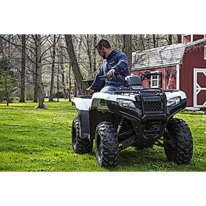 Buyers Products ATVS100 ATV All-Purpose Broadcast Spreader 100 lbs. Capacity with Rain Cover , Black