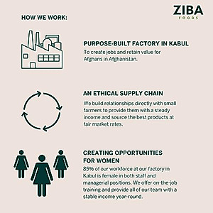 Ziba Foods Trail Pairing - Sweet Apricot Kernels & Dried Mulberries Mix - Non-GMO, Vegan, Whole 30 Friendly & Paleo - High in Fiber, Iron & Immune Boosting Antioxidants - Sweet & Savory, Pack of 6