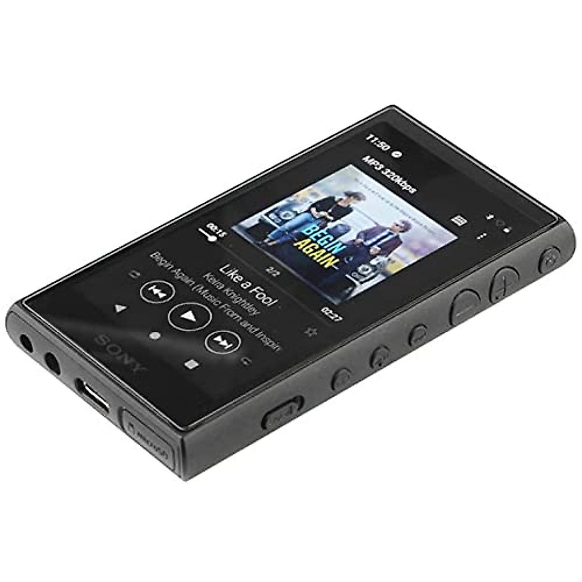 bestforyou 2PCS for Sony Walkman NW-A100 A105 A106HN A100TPS Tempered Glass, 9H Ultra Protective Glass Screen Protector Film A105HN A106 A107 (Pack of 2)