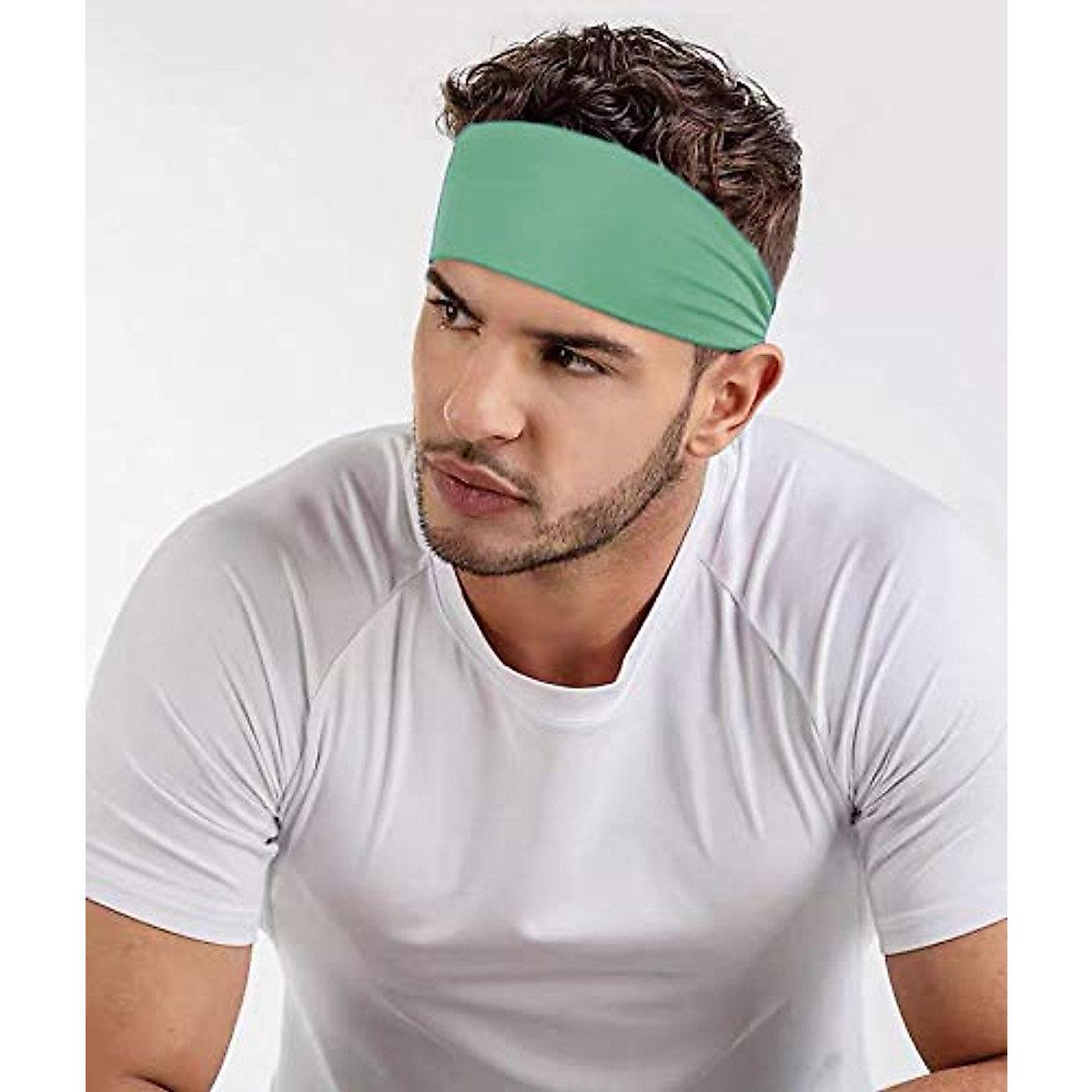 Women's Workout Headband Non Slip Lightweight Headbands Headscarf for Yoga Running Sports Travel Athletic Fitness Elastic Wicking Fits-C003