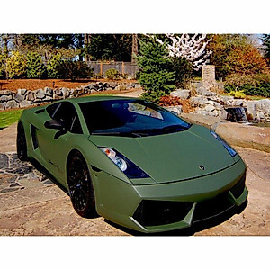 3M Car Wrap Roll 2080 Matte Military Green | M26 | (Sample 3in x 5in) | Automotive Vinyl Wrap for Cars - Car Interior Wrap & Exterior