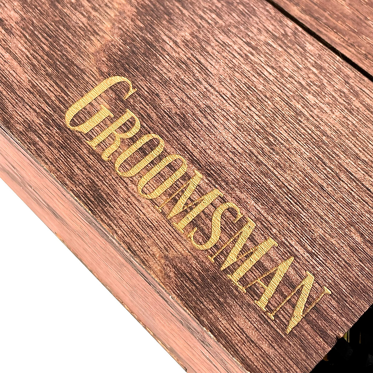 Personalized Gift Co Engraved Gift Box for Gift Wedding Party & Anniversary (Groomsman),Gold