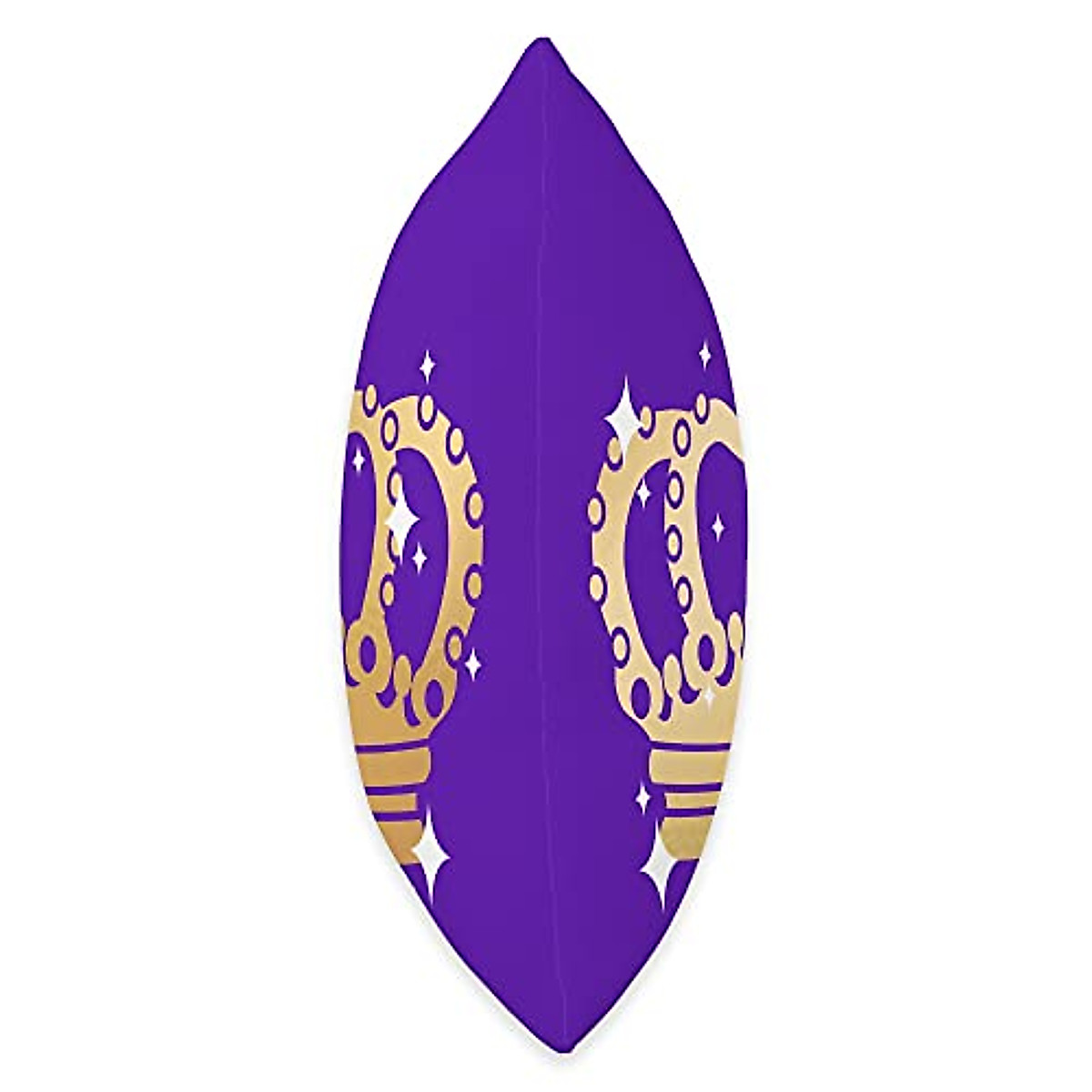 Crown King Queen Princess Royal Gift Queen King Royal Crown Throw Pillow, 18x18, Multicolor