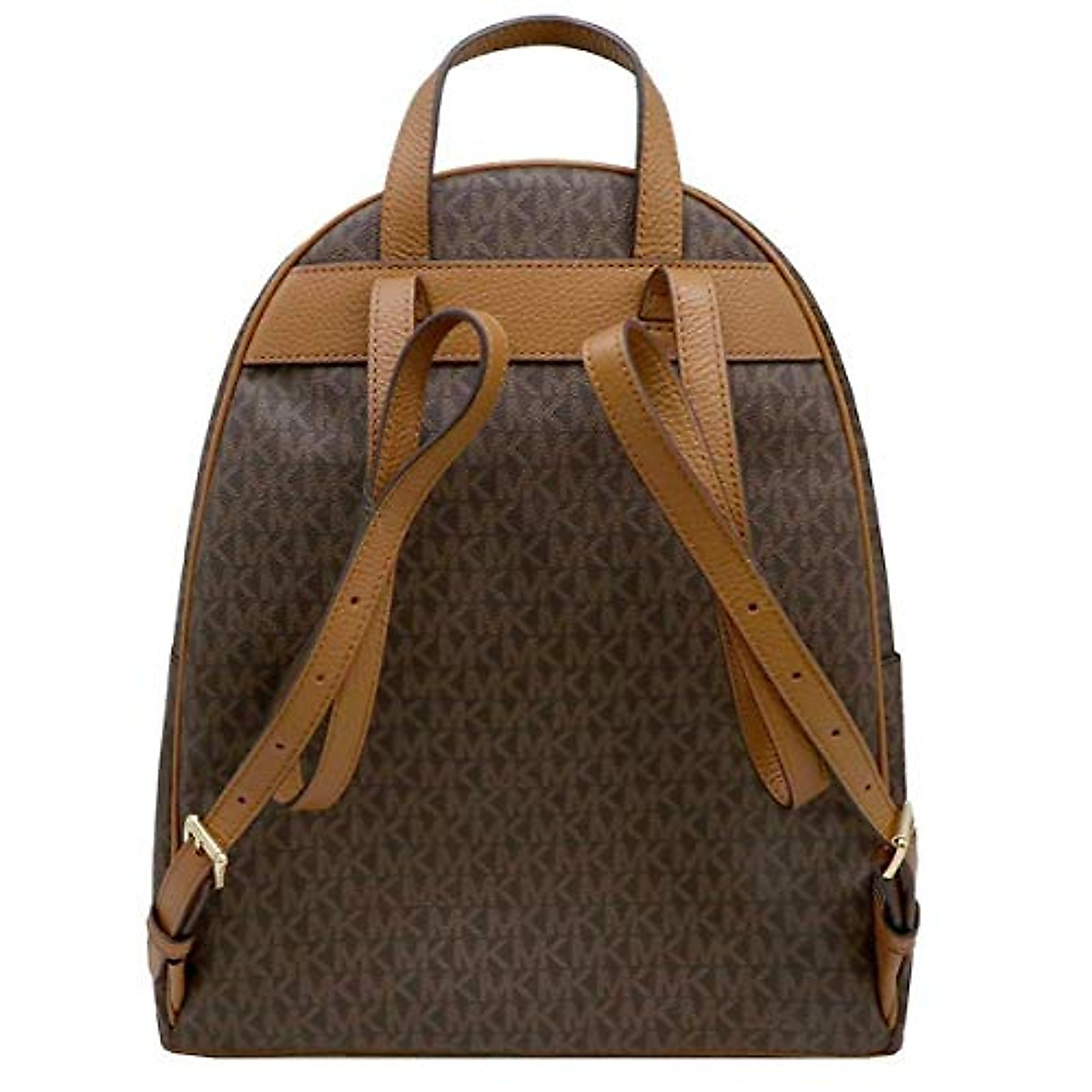 MICHAEL Michael Kors Abbey Jet Set Large Leather Backpack (Brown 2020)
