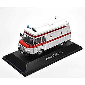 OPO 10 - Ambulance Vehicle 1/43 Compatible with Barkas B1000 1965 (AMB05)