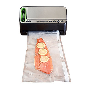 100 Vacuum Sealer Bags: 50 Pint (6" x 10") and 50 Quart (8" x 12") OutOfAir Vacuum Sealer Bags Works with FoodSaver & Other Savers. 33% Thicker, BPA Free, Great for Sous Vide