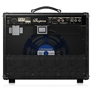 Bugera V22 INFINIUM 22-Watt Vintage 2-Channel Tube Combo with INFINIUM Tube Life Multiplier, Original Turbosound Speaker and Reverb