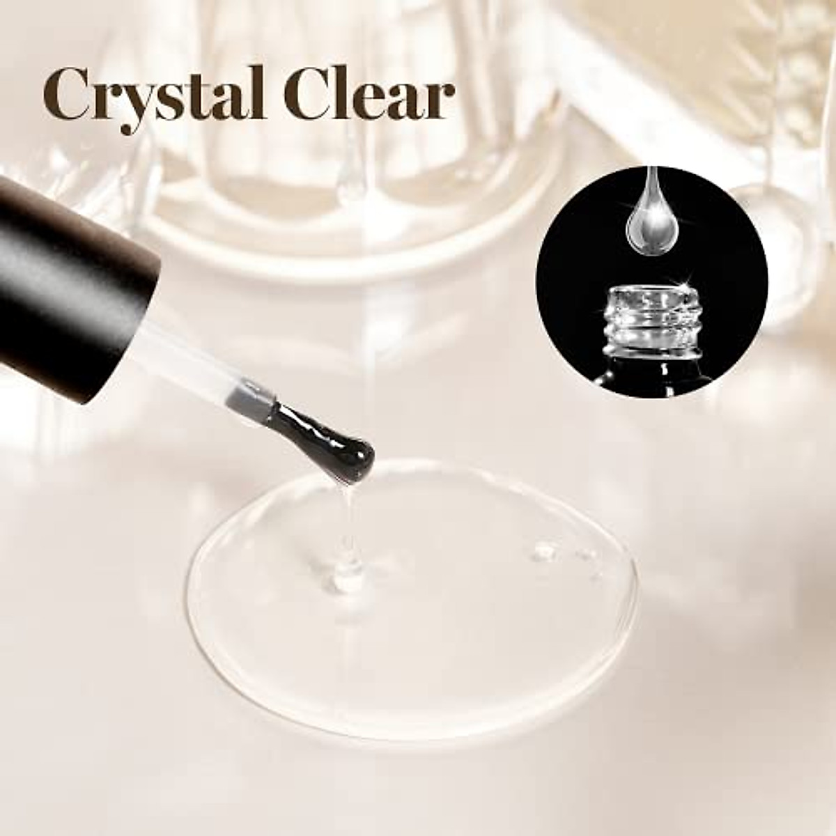 Beetles Nail Blooming Gel 15ml Clear Uv Led Blossom Gel Polish for Spreading Effect Marble Natural Stone Watercolor Floral Print Soak off Nail Gel Diy Nail Art Design Manicure