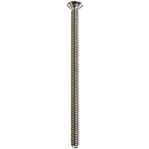 Small Parts 18-8 Stainless Steel Machine Screw, Plain Finish, Flat Head, Phillips Drive, Meets ASME B18.6.3, 2-3/4" Length, Partially Threaded, #8-32 UNC Threads (Pack of 50)