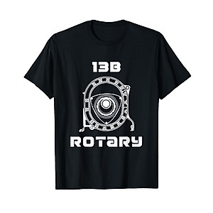 13B ROTARY ENGINE - internal housing and rotor T-Shirt