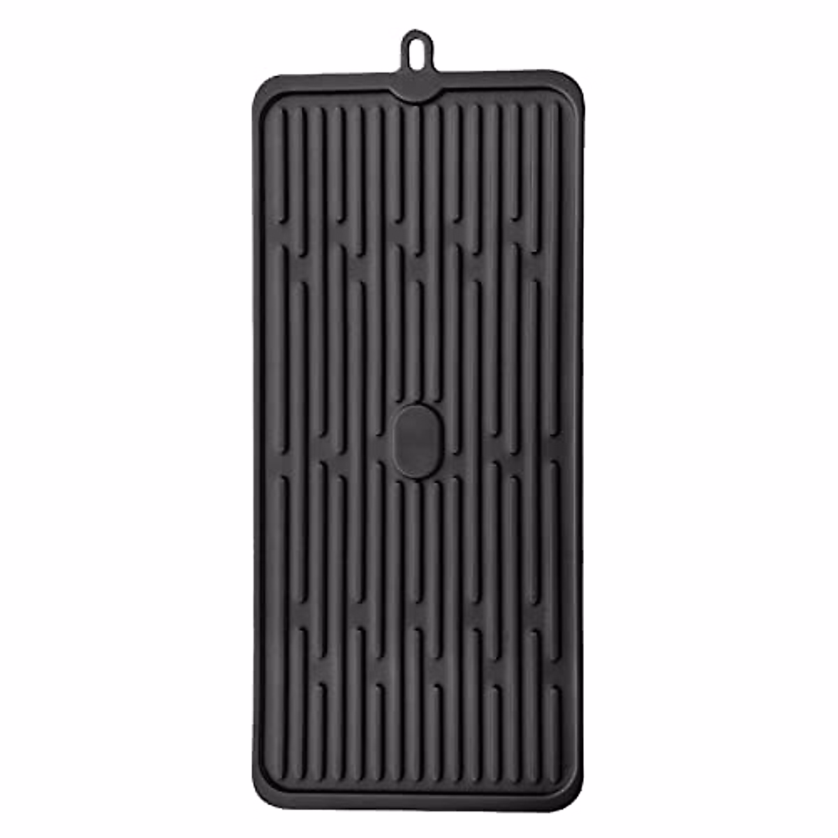 BIENKA GIZTAT，Under Sink mat Silicone Drying Mat for Kitchen Counter Silicone Sink Mats Silicon Dish Dry Mat Heat Resistant Kitchen Mat Drainage (Color : Black)