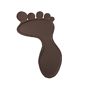 Things2Die4 Pair of Cast Iron Footprint Stepping Stones Antique Finish