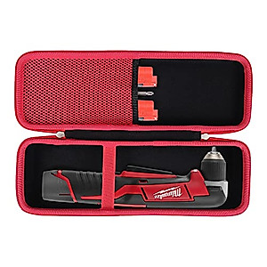 Khanka Hard Storage Case Replacement for Milwaukee 2415-20 M12 12-Volt Lithium-Ion Cordless Right Angle Drill, Case Only