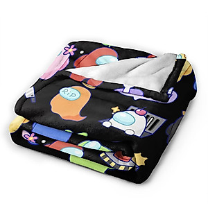 Xjrys Us Game Fans Boys Blanket Ultra-Soft Flannel Throw Blanket for Kids Adults for Couch Bed Car Sofa All Season 50*40inch