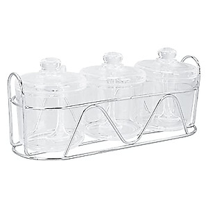 Cabilock Cocktail Shaker Set Mini Containers Spices Set Kithen e Box ondime Se t Sa Bo Stoage Bin with a fo Kithen o Ba Home Mini Containers Spices Set Small Containers