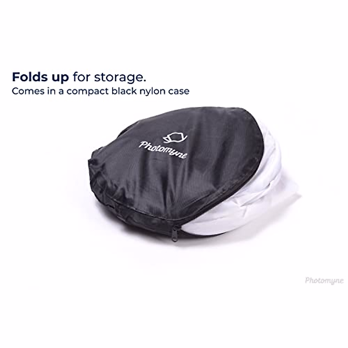 Photomyne Professional Photo Studio Shooting Tent | Photo Light Tent | Photo Light Box | Light Cube Diffusion - White (19X19 inch)