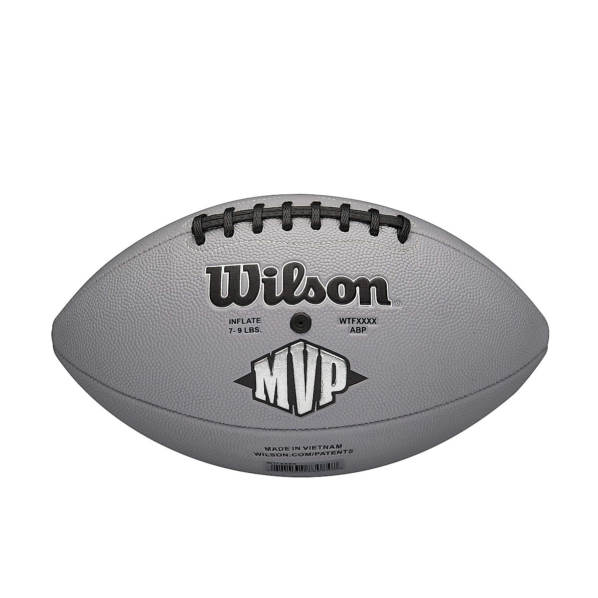 Wilson NFL MVP Football - Official Size, Grey