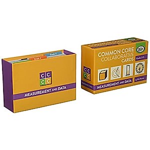 Didax Educational Resources Common Core Collaborative Cards-Measurement and Data