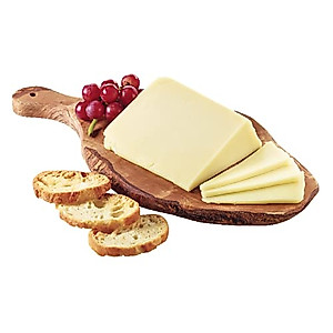 Al Amin Foods Atlanta Kashaval Cheese Sheep's Milk Cheese Aprox. N.W 1.75 LB 1 Wheel, White