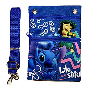 Lilo Stitch Blue Mini Cross body Shoulder Multi Purpose Small Crossbody bag