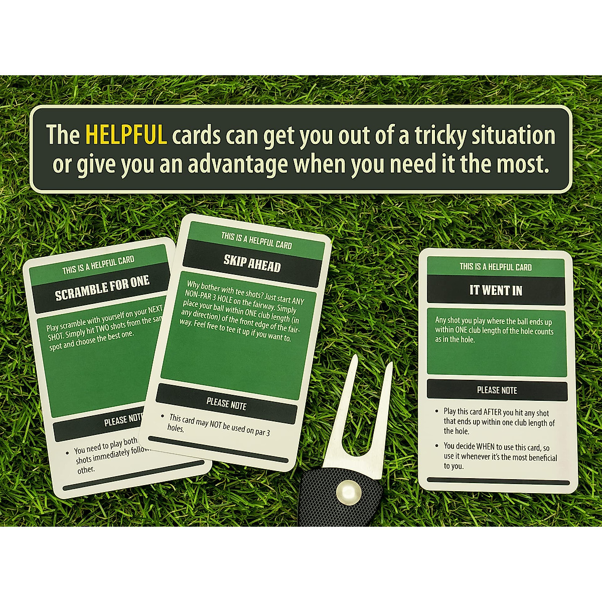 Mindmade Cards for Golfers - Make Golf Even More Fun with This On-Course Card Game