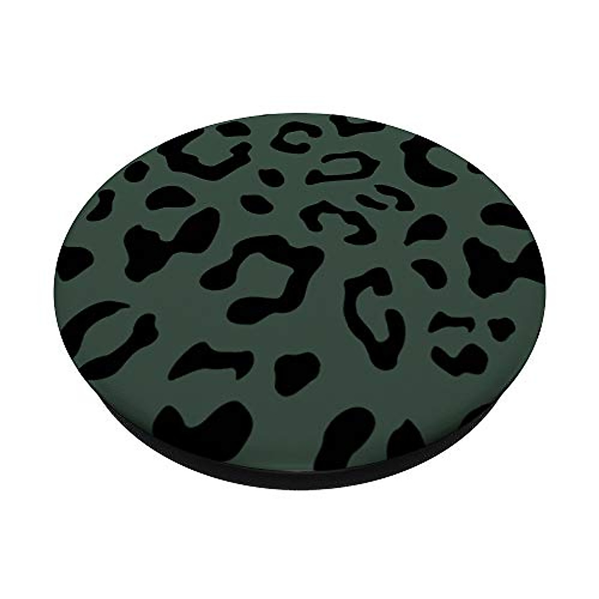 Black Leopard Cheetah Forrest Green PopSockets Swappable PopGrip