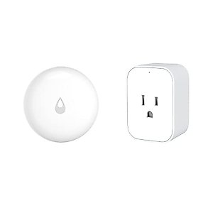 Aqara Water Leak Sensor Plus Aqara Smart Plug, Requires AQARA HUB, Zigbee, for Smart Home Automation