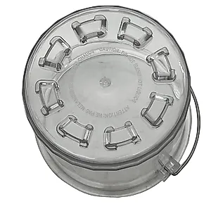 joystar Upgrade bucket Ice Creami Containers,Compatible with Ninja Creami Pints and Lids - 4 Pack, 16oz Cups NC301 NC300 NC299AMZ Series Ice Cream Maker (16oz pints NC300, Orange/purple/coffee/grey)