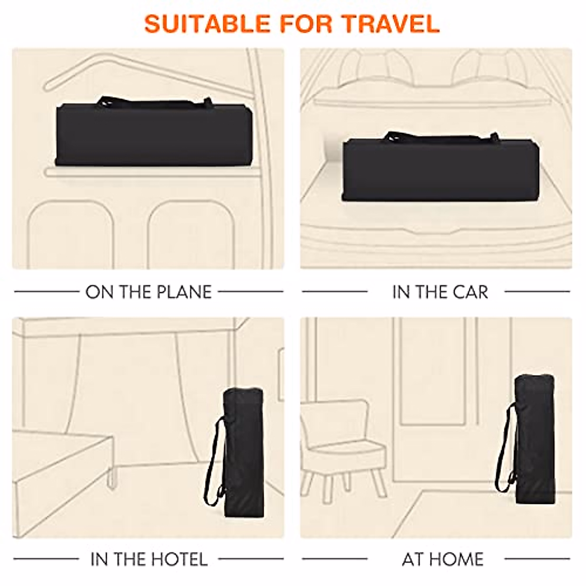 INFANS Pack and Play, Portable Playard with 50pcs Ball Pit Balls Carry Bag, Breathable Mattress, Washable Sheet Cover, Easy Folding Baby Crib Playpen Activity Center (Pink)