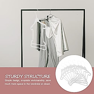 iplusmile Hangers 50 Pack Baby Hangers for Kids Clothes Plastic Kids Hangers for Nursery Children Clothes Hangers Toddler Clothes Hangers Baby Clothes Plastic Hangers 10pcs Hangers 100 Pack