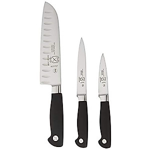 Mercer Culinary - Genesis 4-Piece Forged Starter Set,Black