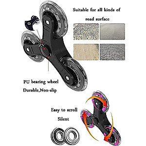 Shopping Trolley on Wheels Portable Shopping Cart Convenient Multi-Function Shopping Cart Climbing Stairs Folding Luggage with Chair Portable Side Bag Density Hand Trucks