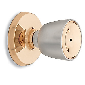Bronze/Satin Chrome Beverly Privacy Door Knobset