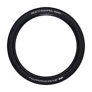 Schwalbe - Hurricane E-MTB, Gravel, All Terrian Wire Clincher Bike Tire | 27.5 x 2 | Performance Line, Addix | Black