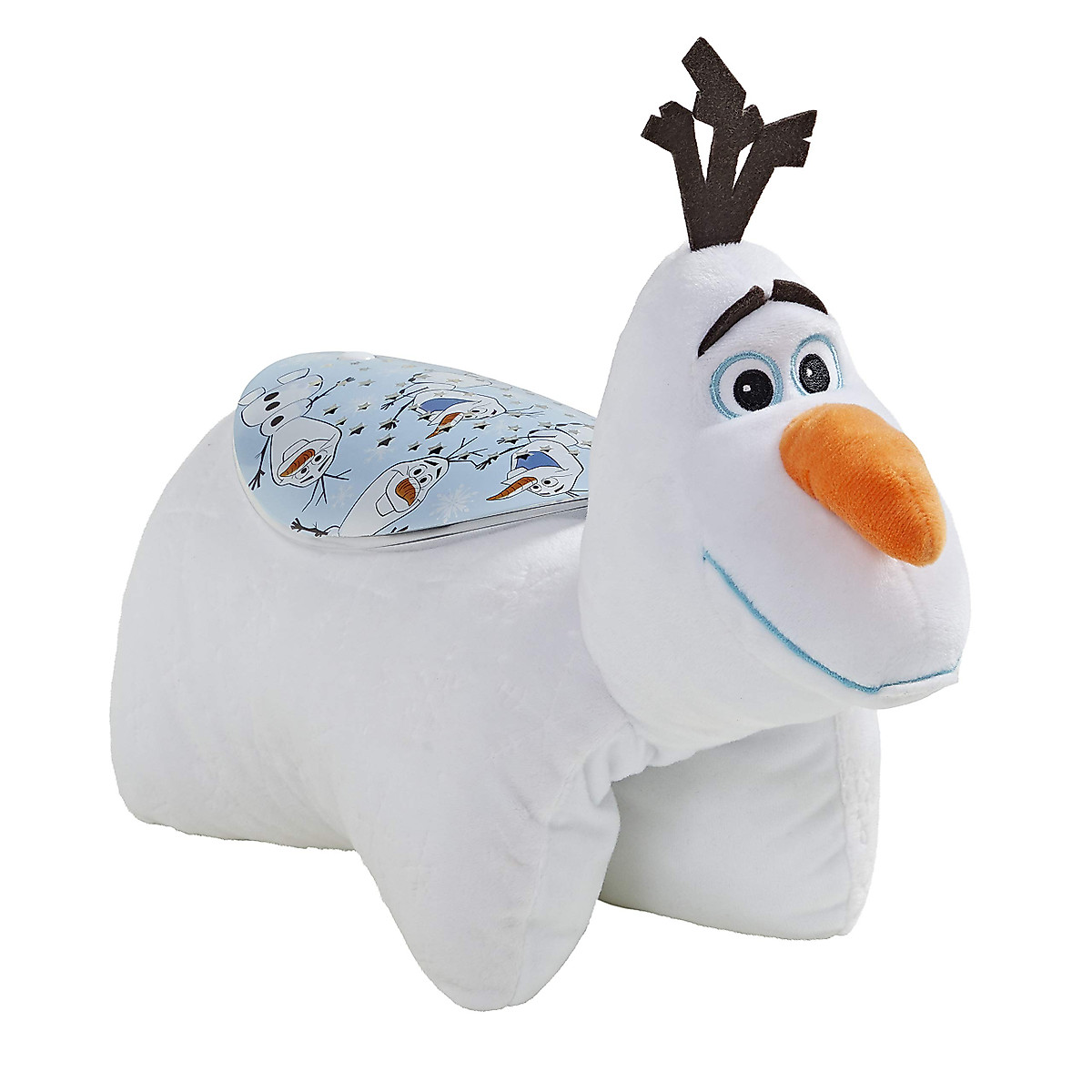 Pillow Pets Disney Frozen II Olaf Snowman Sleeptime Lite - Stuffed Animal Plush Nightlight , White