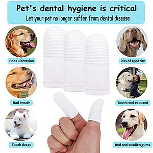 VQVAAQ Dog Toothbrush Cat & Dog Toothbrush Soft Bristle Pet Toothbrush Combo Pack for The Dental Care of Your Small to Large Dogs, Cats, Most Pets