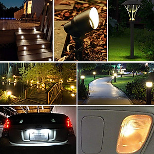 Diximus - 12 Volt 18 Watt Low Voltage T5 T10 Landscape Bulb - Landscape Light Bulbs - Low Voltage Landscape Light Bulbs Incandescent - 10 Pack