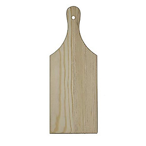 Package of 4 Unfinished Wooden Mini Cutting Boards for Decorating and Crafting