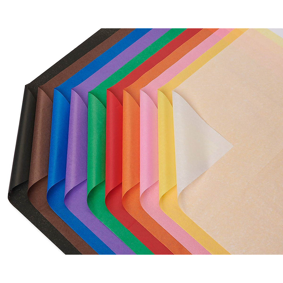 American Greetings Bulk Rainbow Tissue Paper for Birthdays, Easter, Mother's Day, Father's Day, Graduation and All Occasions (200-Sheets)